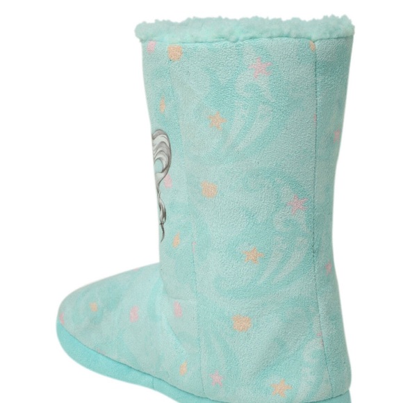 Disney | Shoes | Disney The Little Mermaid Sketch Slipper Boot | Poshmark